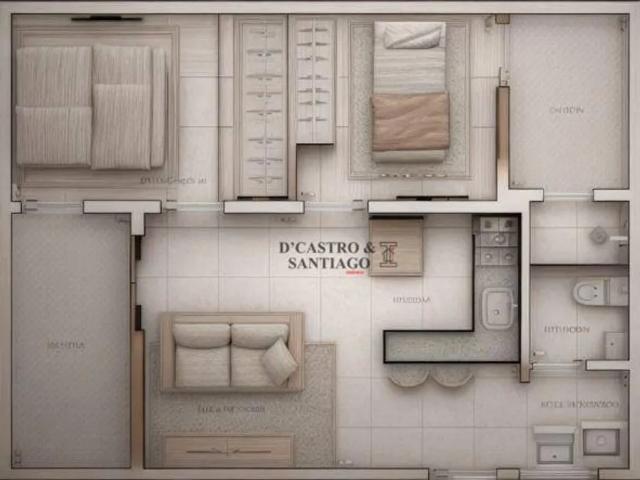 Apartamento com 2 dormitórios à venda, 37 m² por R$ 329.800,00 Mooca São Paulo/SP