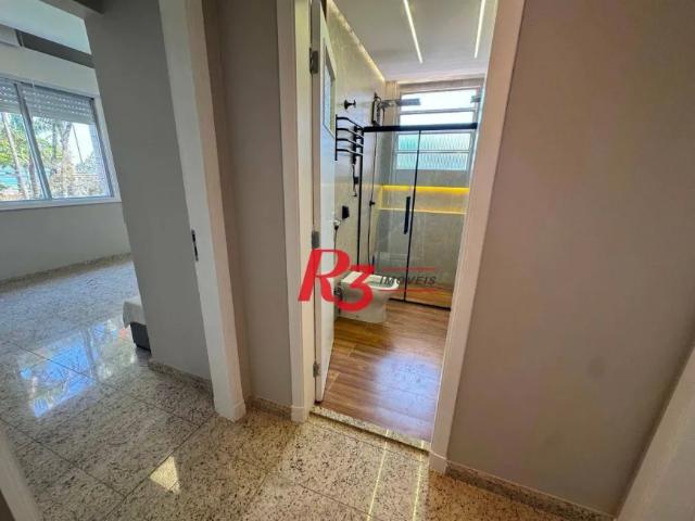 Apartamento para alugar, 107 m² por R$ 9.000,01/mês Ponta da Praia Santos/SP