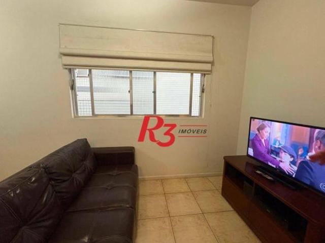 Apartamento com 2 dormitório, Quadra da Praia, Santos