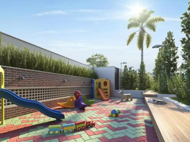 Apartamento com 2 dormitórios, 43m³ com varanda e vaga. Perto do Shopping Taboão