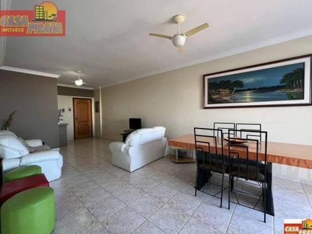 Vista para o mar com 3 sacadas apartamento 2 quartos por R$ 440.000 Vera Cruz Mongaguá/SP