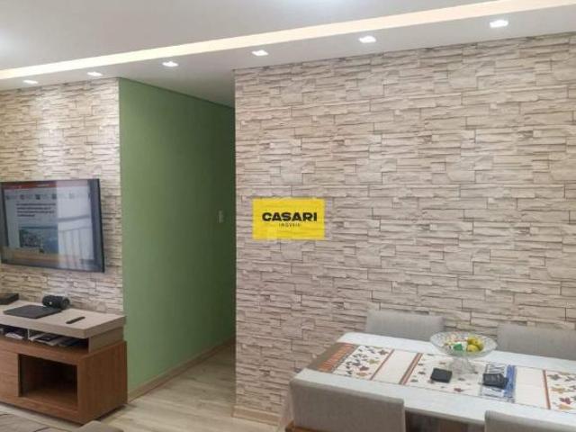 Apartamento com 2 dormitórios, 49 m², andar alto, sacada e lazer completo – São Bernardo do Campo