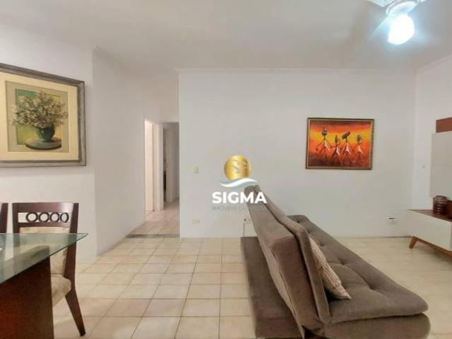 Apartamento com 2 dormitórios 1 suíte à venda, 75 m² por R$ 420.000 Tombo Guarujá/SP