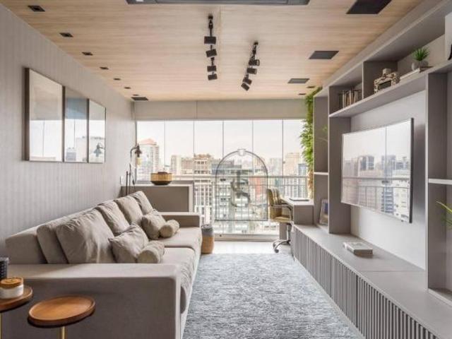 Apartamento com 2 dormitórios 1 suíte à venda, 80 m² por R$ 2.970.000 Vila Nova Conceição São