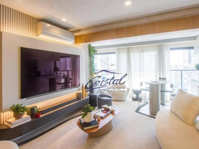 Apartamento com 2 dormitórios 1 suíte à venda, 84 m² Brooklin São Paulo/SP