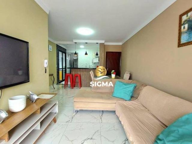 Apartamento com 2 dormitórios 1 Suíte, Lazer, à venda Enseada Guarujá/SP