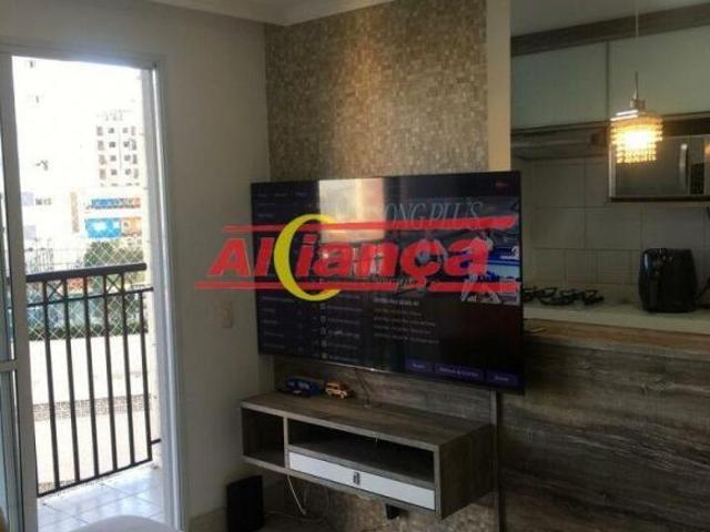 Apartamento com 2 dormitórios 1 suíte, Vila Augusta Guarulhos