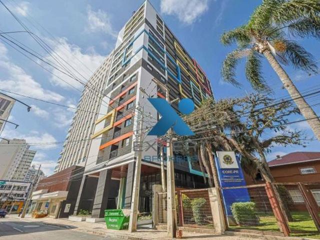 Apartamento com 2 dormitórios, 1 vaga, à venda, 34 m² por R$ 498.900 Centro Curitiba/PR