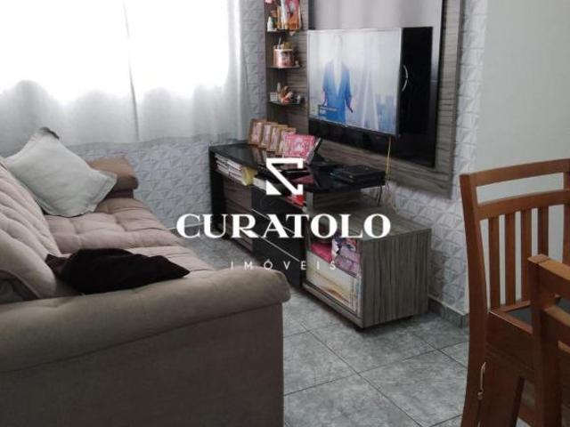 Apartamento com 2 dormitórios, vaga e lazer Vila Homero Thon, Santo André