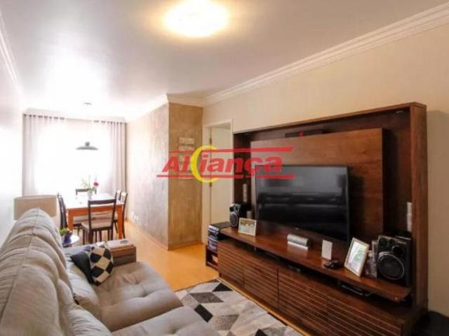 Apartamento com 2 Dormitórios, Vista Livre e Localização Privilegiada a 5 Minutos do Shopping Maia