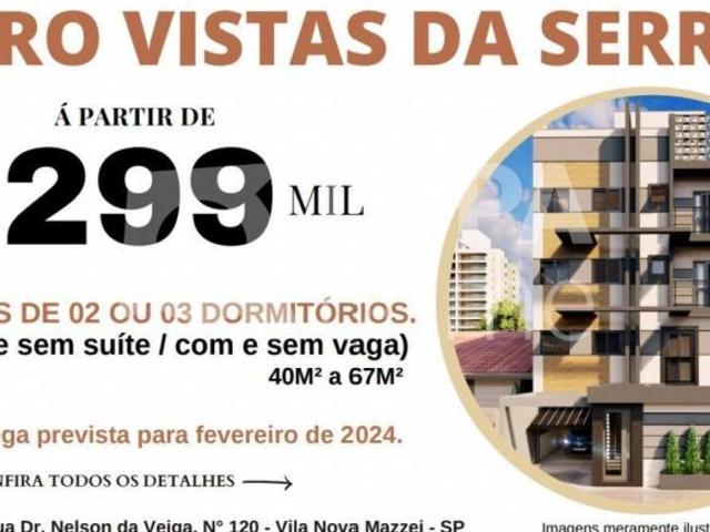 Apartamento com 2 dormitórios á venda na Vila Nova Mazzei