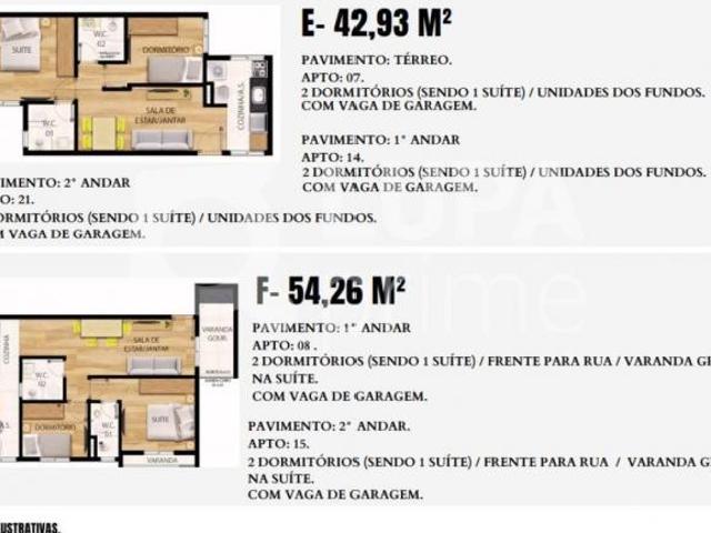 Apartamento com 2 dormitórios á venda na Vila Nova Mazzei