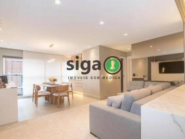 Apartamento com 2 dormitórios à venda no Brooklin São Paulo SP Mobiliado