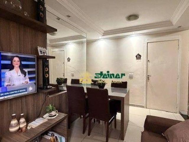 Apartamento com 2 dormitórios à venda condomínio único, 45 m² por R$ 279.900 Ponte Grande Guarul