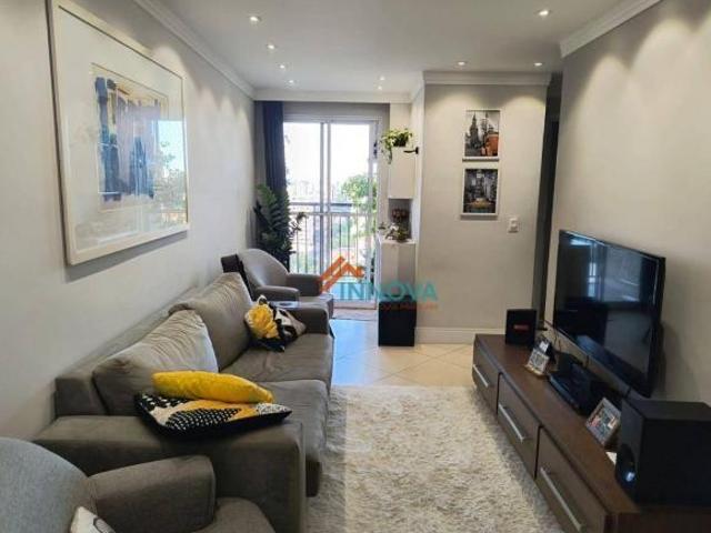 Apartamento com 2 dormitórios à venda, permuta e 2 vagas, 63 m² por R$ 370.000 Paulicéia Piracic
