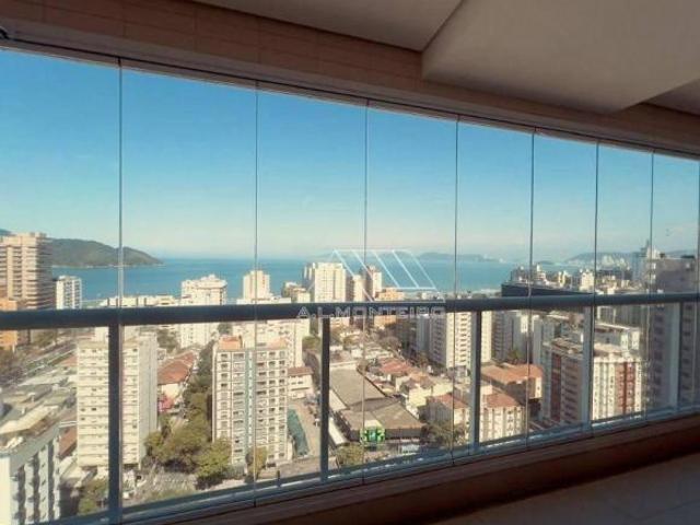 Apartamento com 2 dormitórios à venda por R$ 2.500.000,00 Aparecida Santos/SP