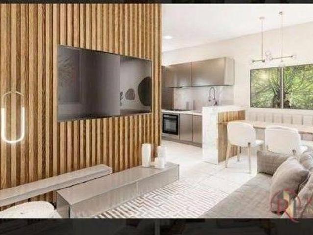 Apartamento com 2 dormitórios à venda por R$ 318.000 Chácaras Bertioga/SP