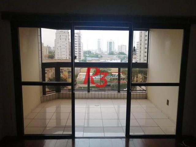 Apartamento com 2 dormitórios à venda, 150 m² Ponta da Praia Santos/SP