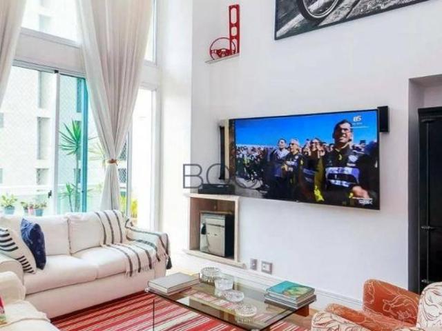 Apartamento com 2 dormitórios à venda, 151 m² por R$ 2.840.000 Brooklin São Paulo/SP