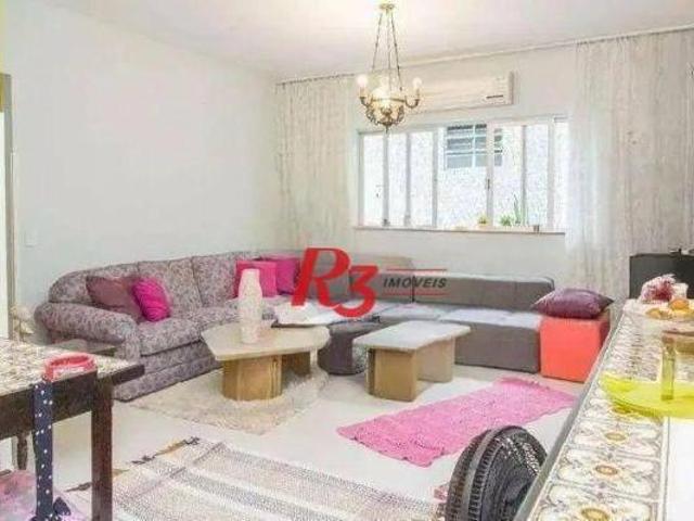 Apartamento com 2 dormitórios à venda, 151 m² por R$ 750.000,00 Boqueirão Santos/SP