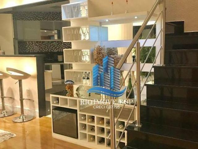 Apartamento com 2 dormitórios à venda, 170 m² por R$ 1.700.000 Jardim Santo André/SP