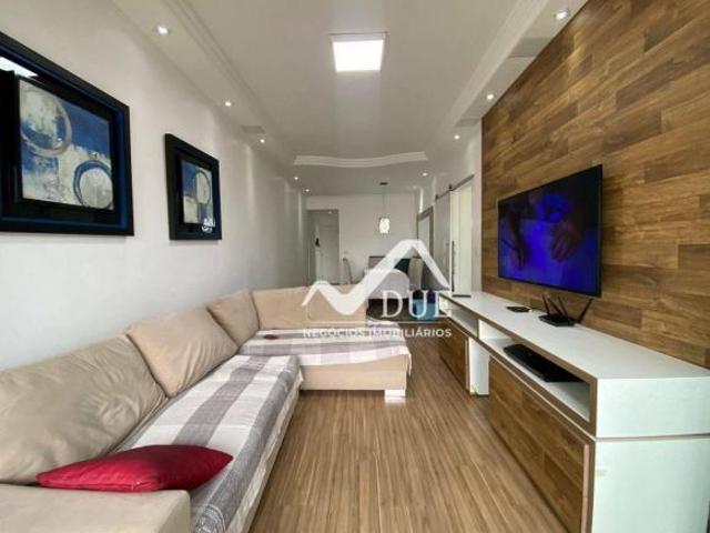 Apartamento com 2 dormitórios à venda, 103 m² por R$ 620.000,00 Campo Grande Santos/SP