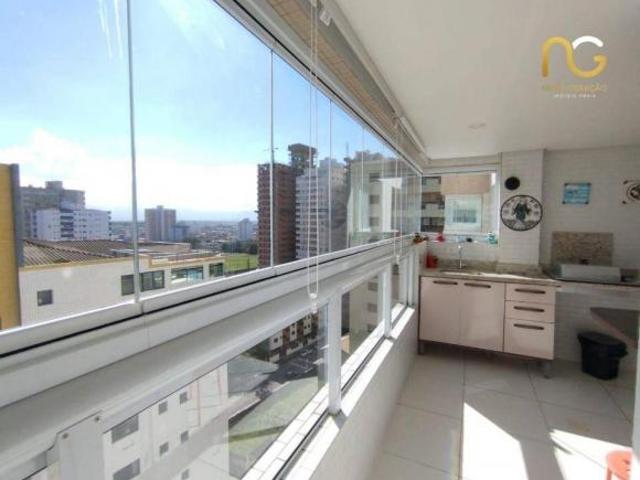 Apartamento com 2 dormitórios à venda, 103 m² por R$ 850.000,00 Aviação Praia Grande/SP