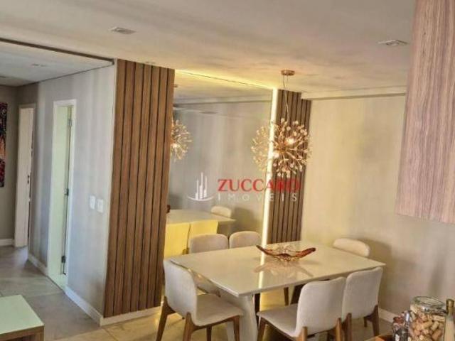 Apartamento com 2 dormitórios à venda, 100 m² por R$ 1.165.000,00 Jardim Flor da Montanha Guarul
