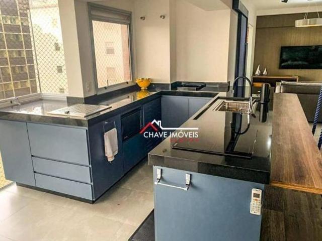 Apartamento com 2 dormitórios à venda, 100 m² por R$ 1.690.000,00 Boqueirão Santos/SP