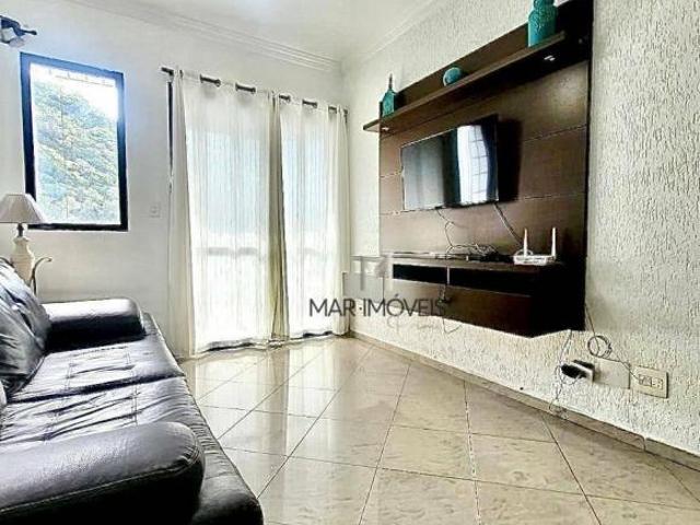 Apartamento com 2 dormitórios à venda, 100 m² por R$ 450.000 Enseada Guarujá/SP