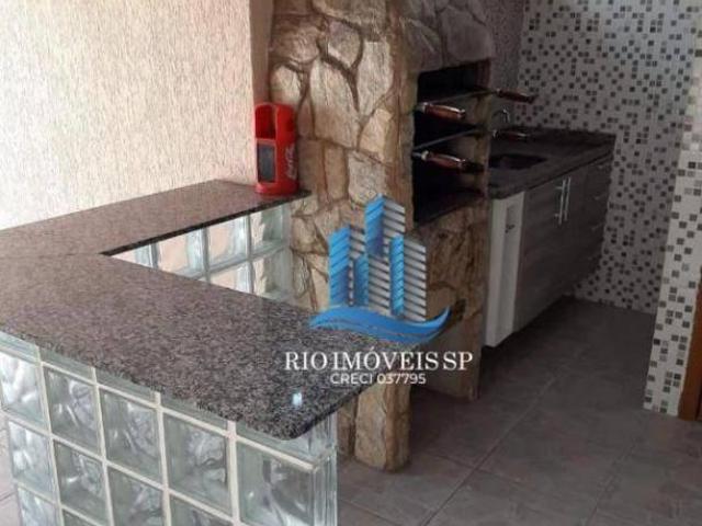 Apartamento com 2 dormitórios à venda, 100 m² por R$ 435.000,00 Jardim Santo Antônio Santo André