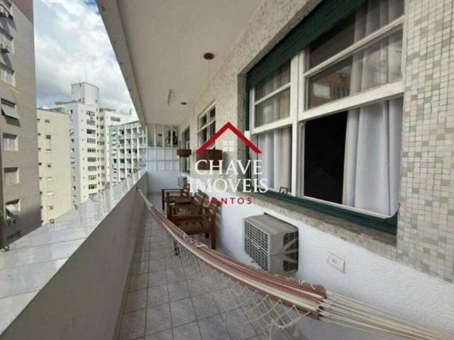 Apartamento com 2 dormitórios à venda, 100 m² por R$ 600.000,00 Gonzaga Santos/SP