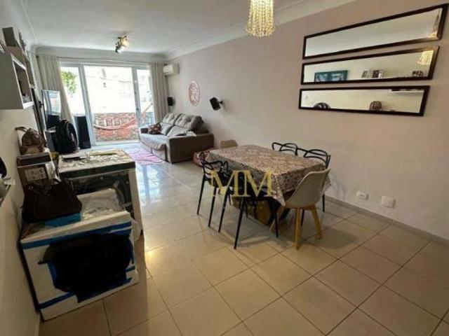 Apartamento com 2 dormitórios à venda, 101 m² por R$ 549.000,00 Pompéia Santos/SP