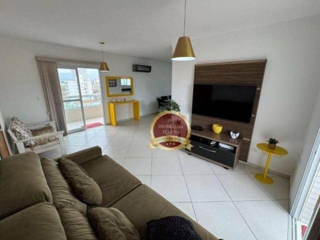 Apartamento com 2 dormitórios à venda, 107 m² por R$ 565.000,00 Vila Guilhermina Praia Grande/SP