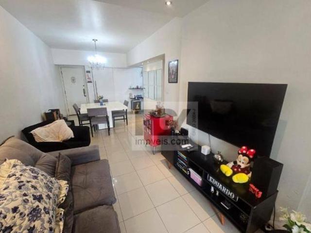 Apartamento com 2 dormitórios à venda, 107 m² por R$ 820.000,00 Ponta da Praia Santos/SP