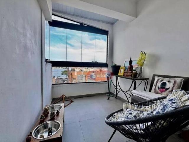 Apartamento com 2 dormitórios à venda, 107 m² por R$ 830.000,00 Ponta da Praia Santos/SP