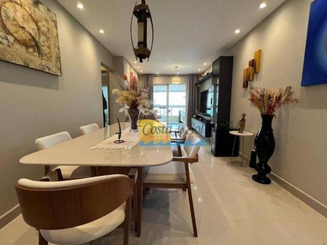 Apartamento com 2 dormitórios à venda, 106 m² por R$ 980.000,00 Canto do Forte Praia Grande/SP