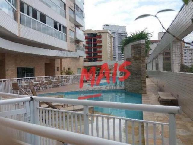 Apartamento com 2 Dormitórios à Venda, 109 m² Gonzaga Santos/SP