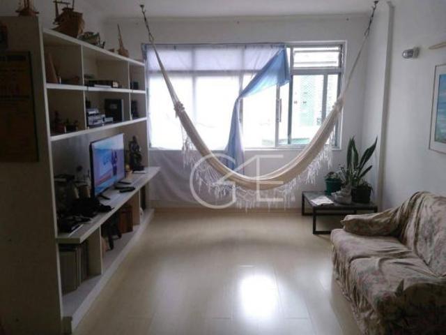 Apartamento com 2 dormitórios à venda, 109 m² por R$ 720.000,00 Ponta da Praia Santos/SP