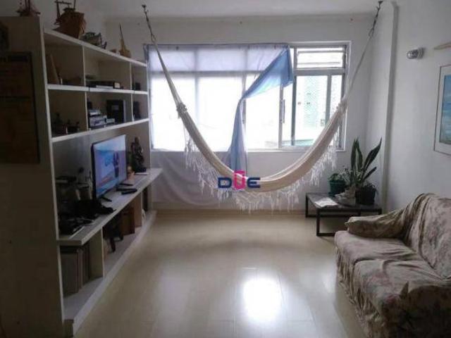 Apartamento com 2 dormitórios à venda, 109 m² por R$ 720.000 Ponta da Praia Santos/SP