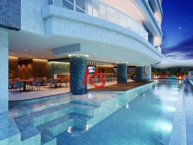 Apartamento com 2 dormitórios à venda, 113 m² por R$ 1.600.000,00 Ponta da Praia Santos/SP