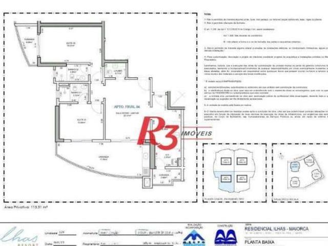 Apartamento com 2 dormitórios à venda, 113 m² por R$ 1.950.000,00 Ponta da Praia Santos/SP
