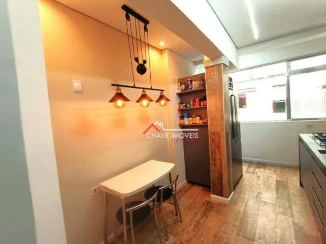 Apartamento com 2 dormitórios à venda, 110 m² por R$ 1.050.000,00 Embaré Santos/SP