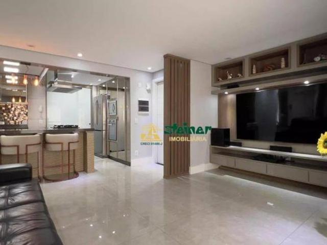 Apartamento com 2 dormitórios à venda, 110 m² por R$ 1.550.000,00 Vila Augusta Guarulhos/SP
