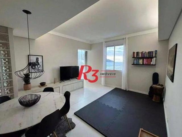 Apartamento com 2 dormitórios à venda, 110 m² por R$ 791.000,00 José Menino Santos/SP