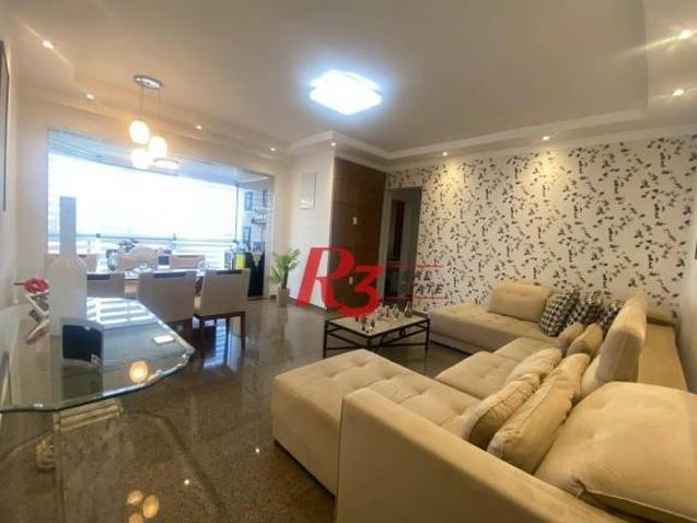 Apartamento à venda, 111 m² por R$ 1.065.000,00 Ponta da Praia Santos/SP