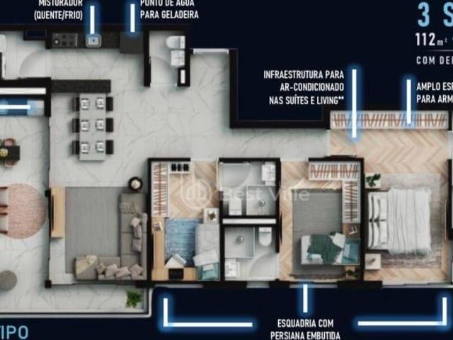 Apartamento com 2 dormitórios à venda, 112 m² por R$ 1.800.000,00 Alphaville Barueri/SP