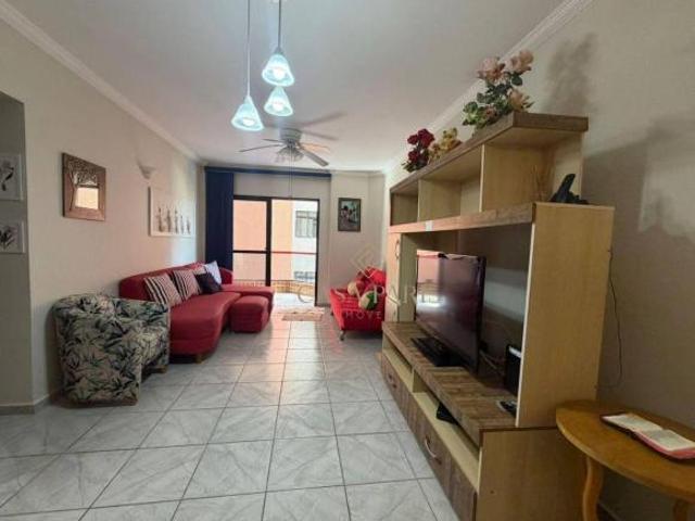 Apartamento com 2 dormitórios à venda, 112 m² por R$ 590.000,00 Canto do Forte Praia Grande/SP