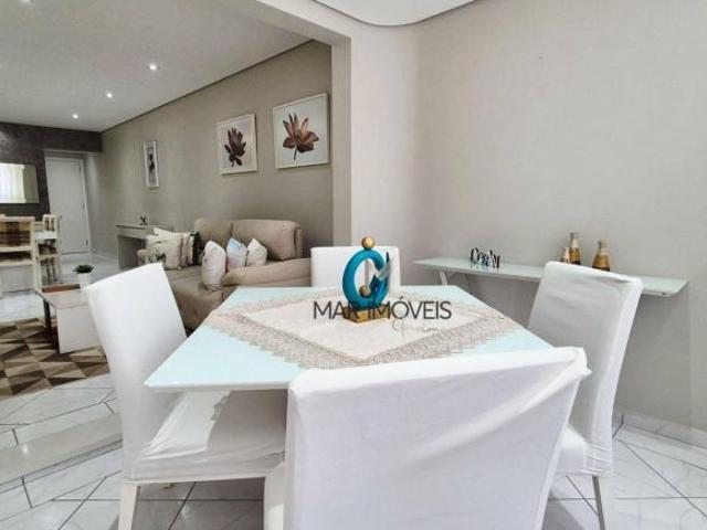 Apartamento com 2 dormitórios à venda, 115 m² por R$ 690.000,00 Pitangueiras Guarujá/SP