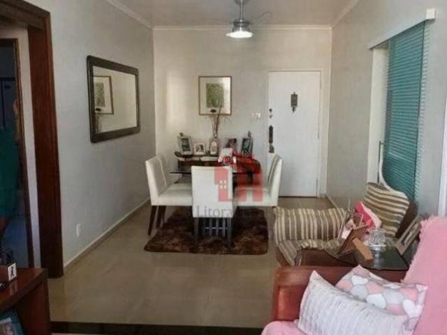 Apartamento com 2 dormitórios à venda, 116 m² por R$ 640.000,00 Campo Grande Santos/SP